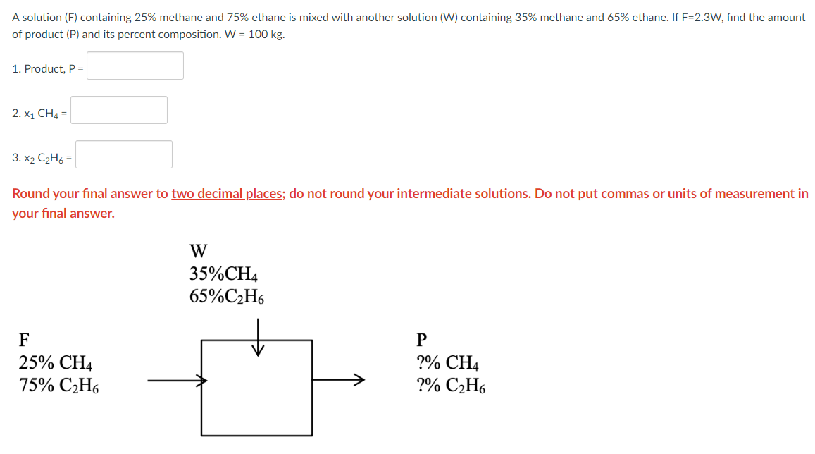 Solved Round your final answer to two decimal places; do not | Chegg.com