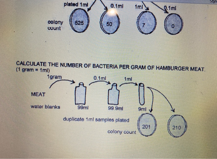 Solved 4. Styles Calculate the CFU/mml or gr unknown. Use | Chegg.com