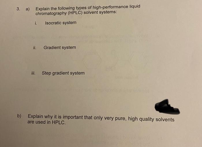 Solved 3. a) Explain the following types of high-performance | Chegg.com