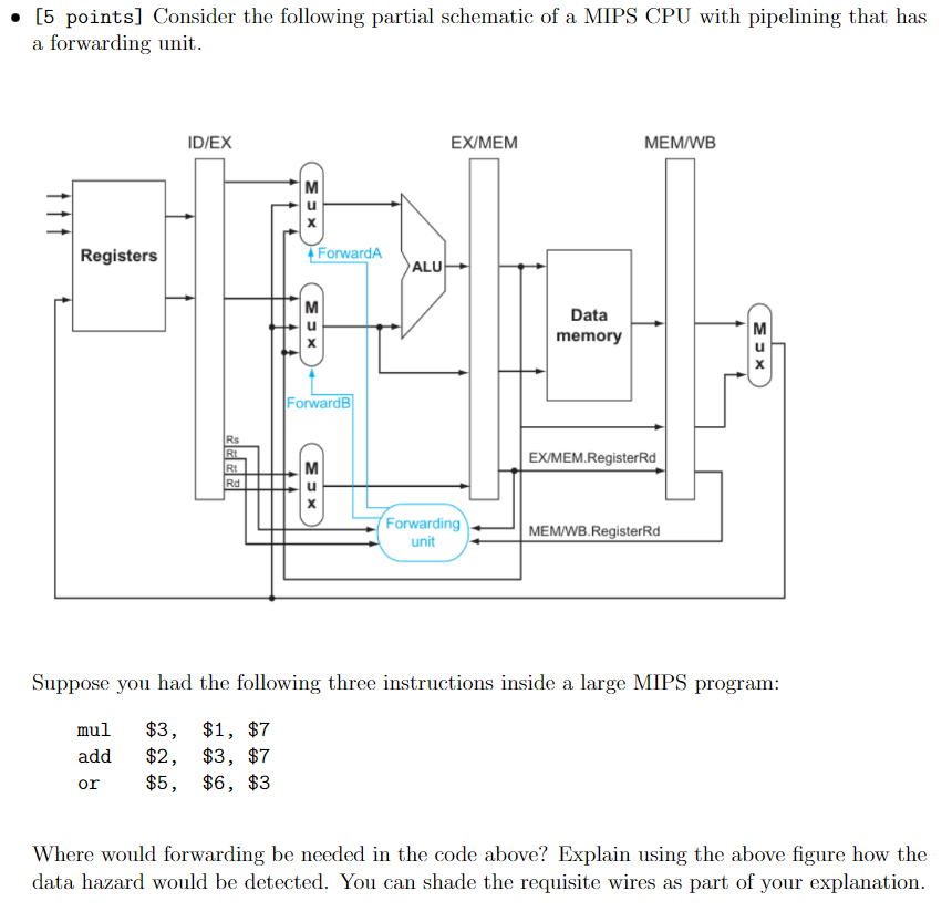 Solved [5 ﻿points] ﻿Consider the following partial schematic | Chegg.com