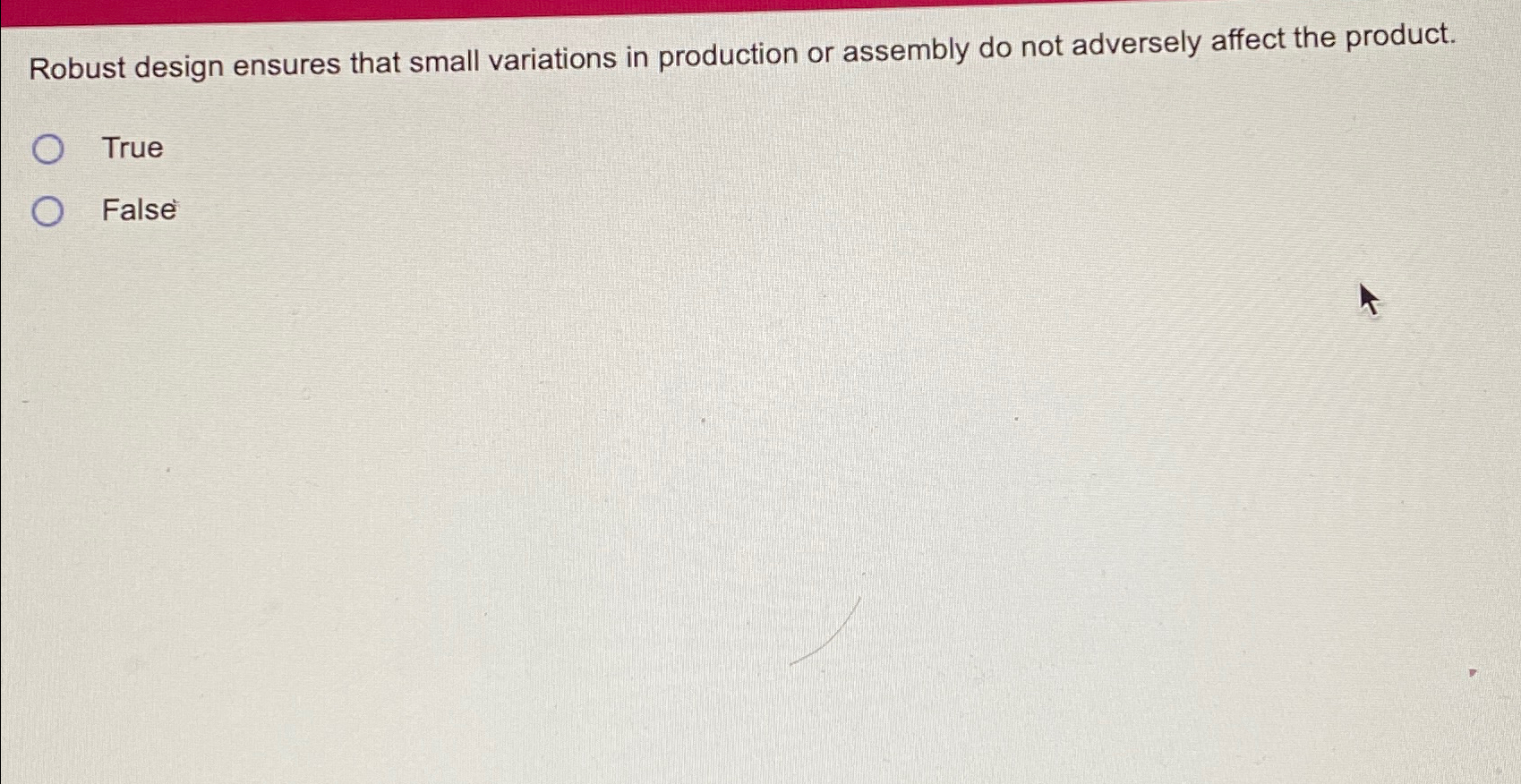 Solved Robust design ensures that small variations in | Chegg.com