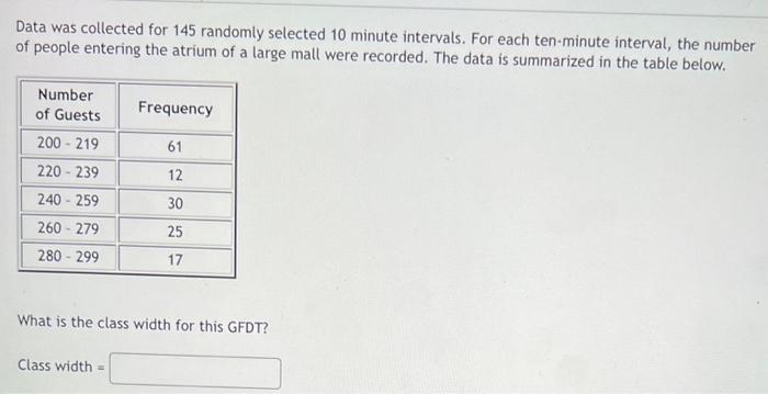 Solved Data was collected for 145 randomly selected 10 | Chegg.com