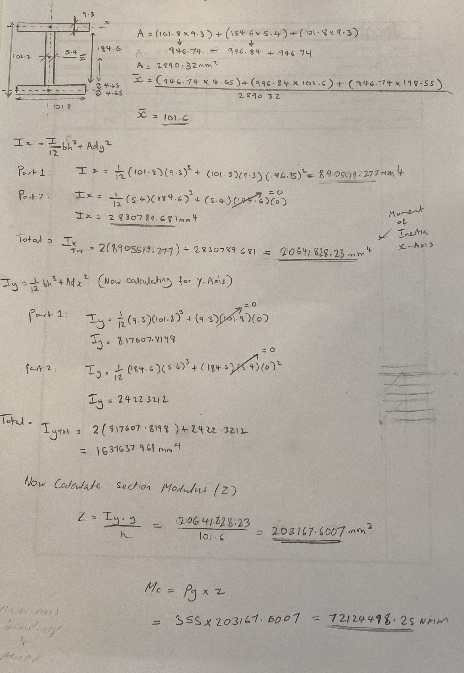 Solved Structural engineering. I bave worked ojt tbr | Chegg.com