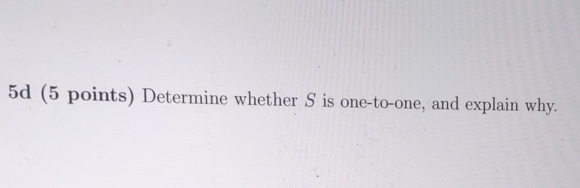 Solved Problem 5 Consider the linear transformation T:R4→R3 | Chegg.com