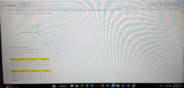 9. [-r30 Points] Detaits Mr Notes ASK YOUH IEACHEH | Chegg.com