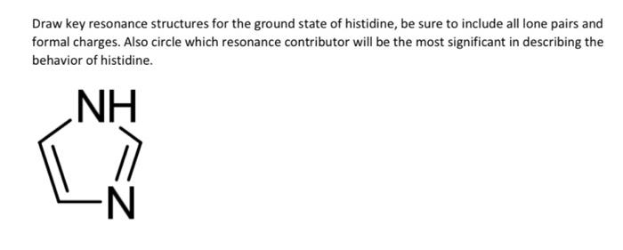 Draw key resonance structures for the ground state of | Chegg.com