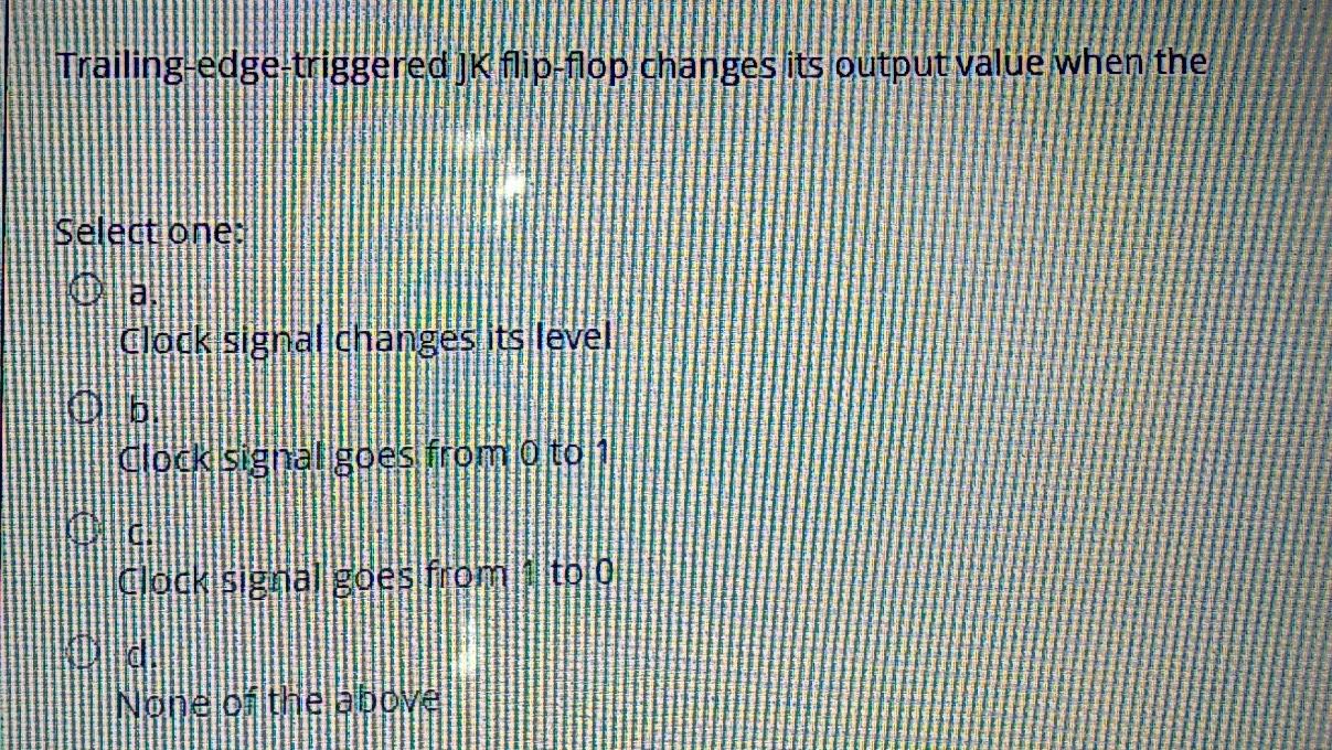 Solved Trailing-edge triggered IK flip-flop changes its | Chegg.com