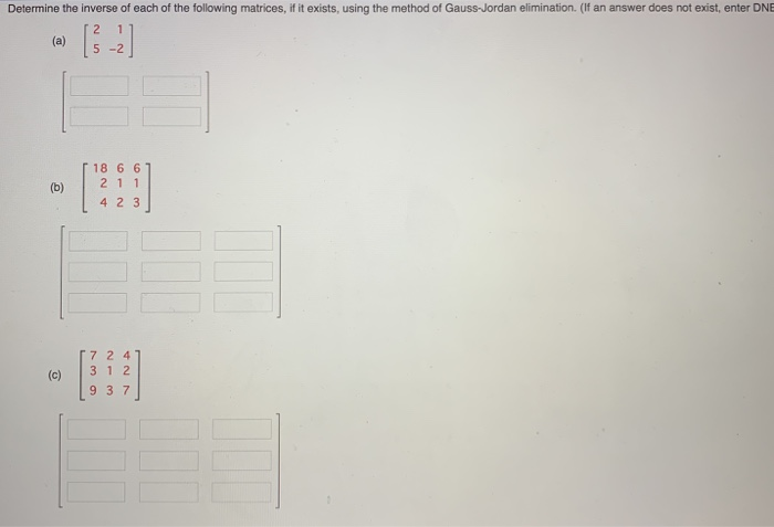 Solved Determine the inverse of each of the following | Chegg.com