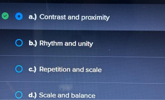Solved How is emphasis achieved in this image? a.) | Chegg.com