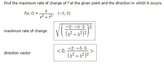 Solved Find the maximum rate of change of f at the given | Chegg.com