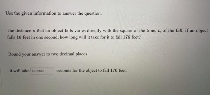 Solved Use the given information to answer the question. The | Chegg.com Solved Use the given information to answer the question. The | Chegg.com