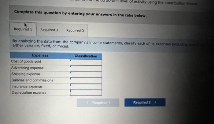 Solved Problem 6A-7 (Algo) Cost Behavior; High-Low Method; | Chegg.com
