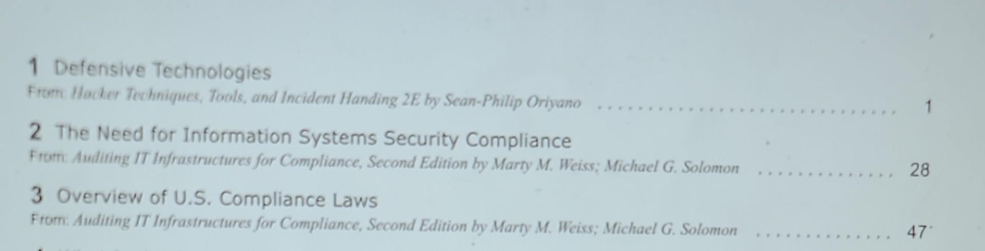Solved Instructions Read Chapters 1-3 from the eBook: | Chegg.com