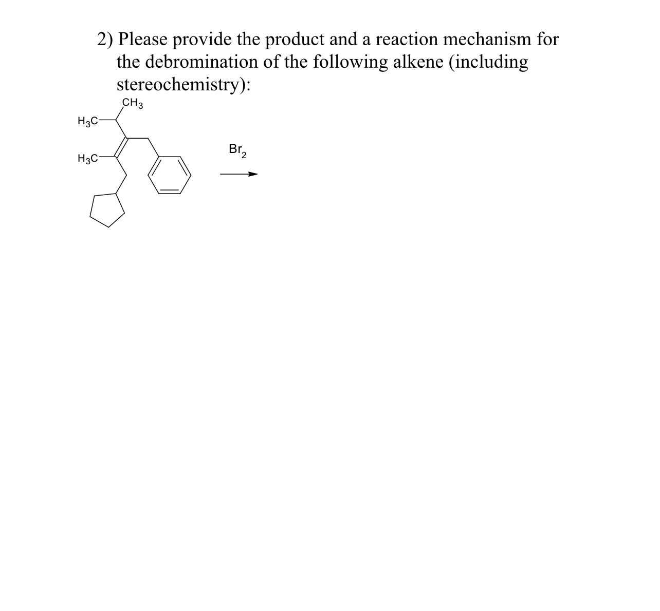 Solved Please provide the product and a reaction mechanism | Chegg.com