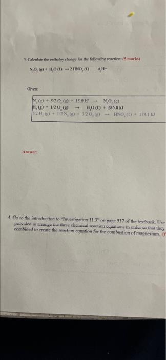 Solved 1. Caleate the stoly come for the following reaction | Chegg.com