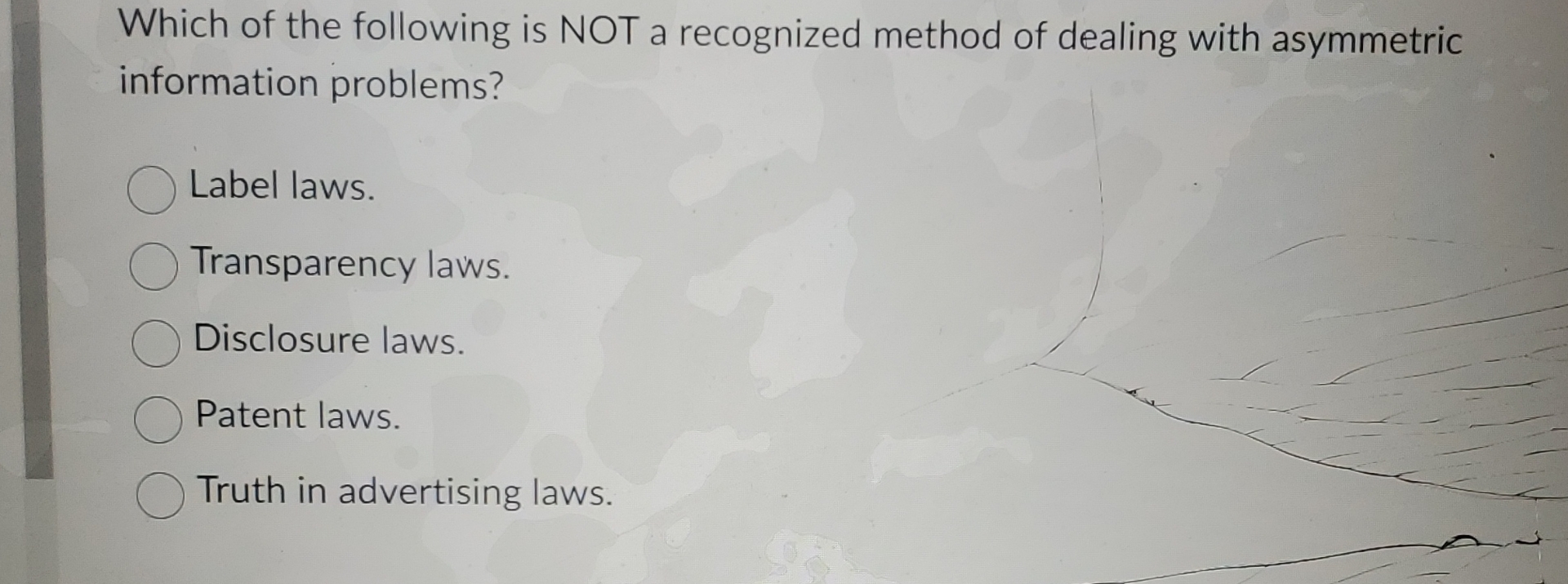 Solved Which of the following is NOT a recognized method of | Chegg.com