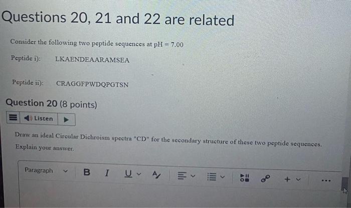 Questions 20,21 and 22 are related Consider the | Chegg.com