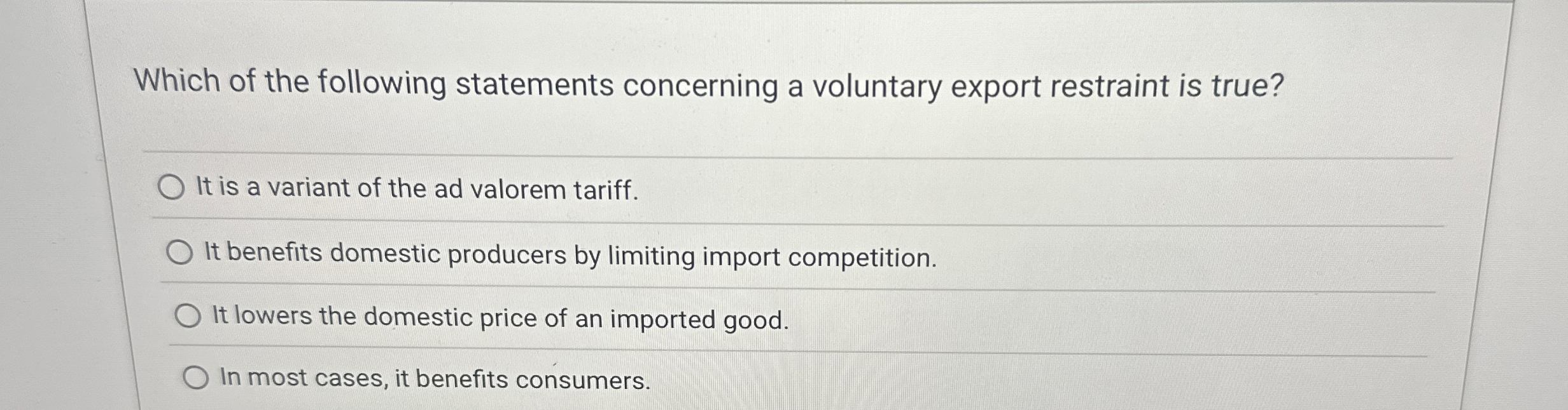 Solved Which of the following statements concerning a | Chegg.com