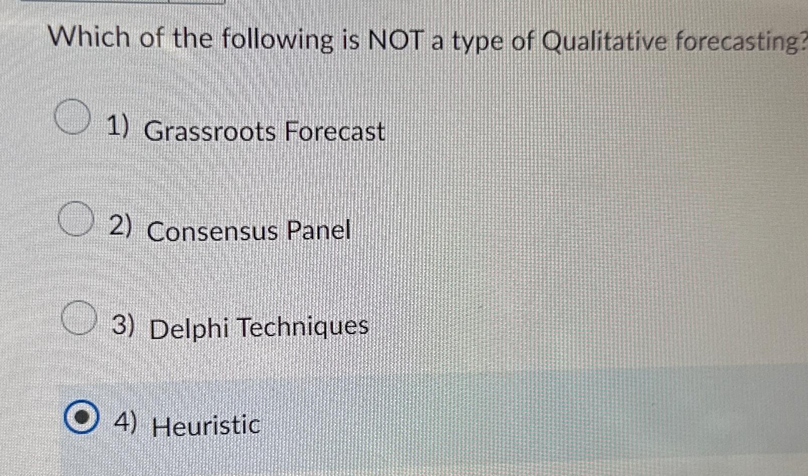 Solved Which of the following is NOT a type of Qualitative | Chegg.com