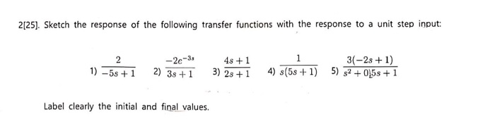 Solved 1[15). Derive the time-domain function y(t) of the | Chegg.com