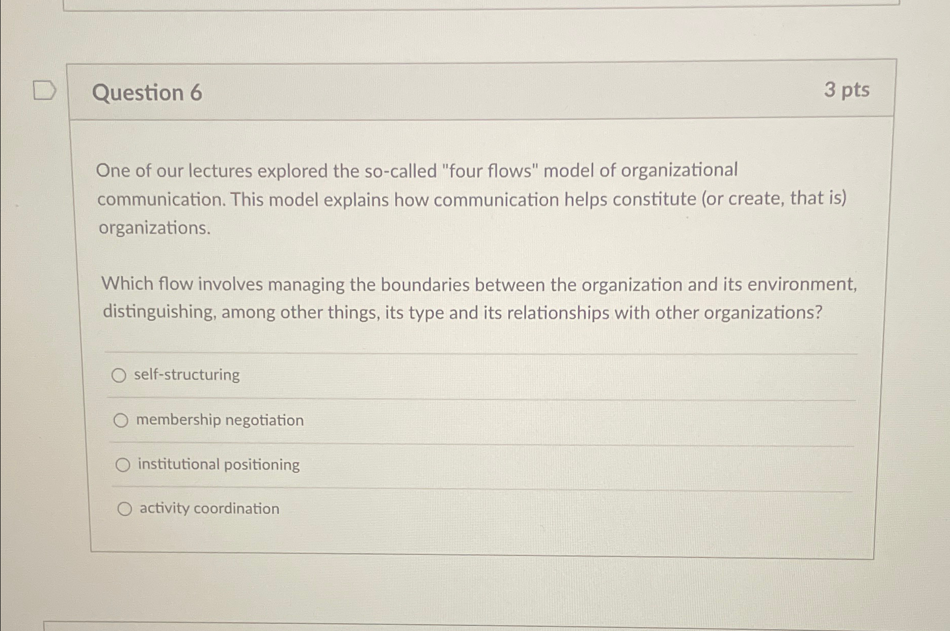 Solved Question 63 ﻿ptsOne of our lectures explored the | Chegg.com