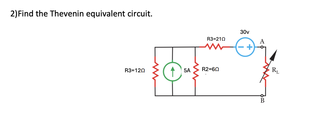 Solved Find the Thevenin equivalent circuit. | Chegg.com