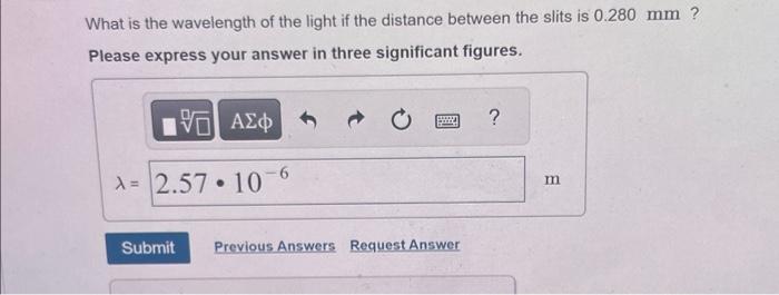 Solved In a double-slit experiment that uses monochromatic | Chegg.com