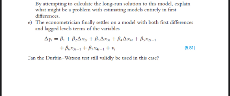 Solved By attempting to calculate the long-run solution to | Chegg.com