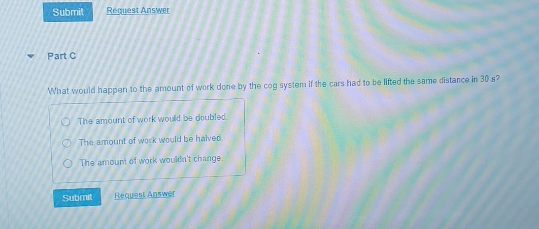 Solved A cog system on the beginning segment of a roller | Chegg.com