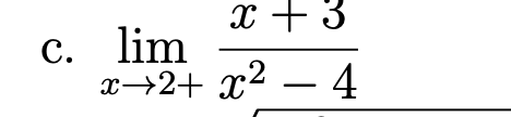 Solved Evaluate each limit. ﻿If the limit is infinite, | Chegg.com