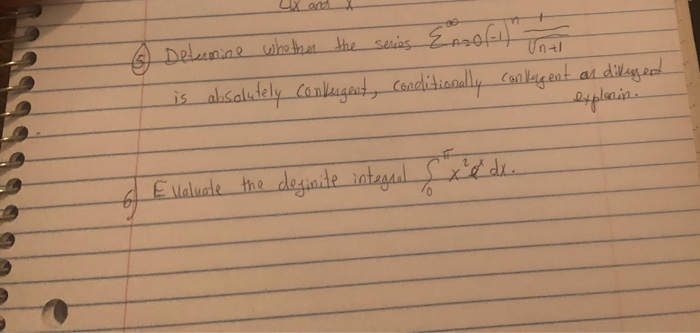 Solved + Untl @ Determine whether the series Ensofi - is | Chegg.com