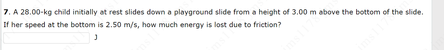 Solved A 28.00-kg child initially at rest slides down a | Chegg.com