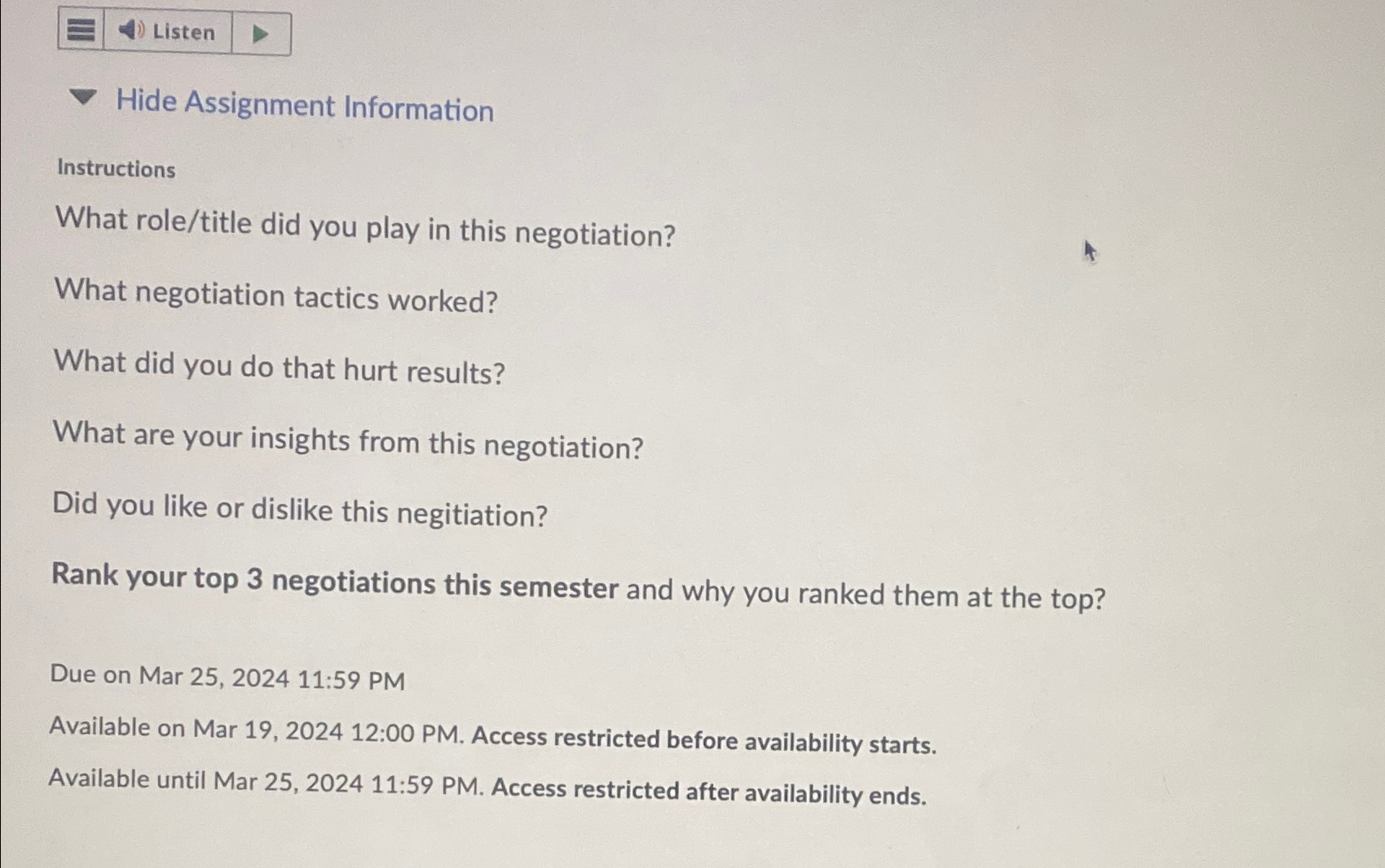 Solved Hide Assignment InformationInstructionsWhat | Chegg.com