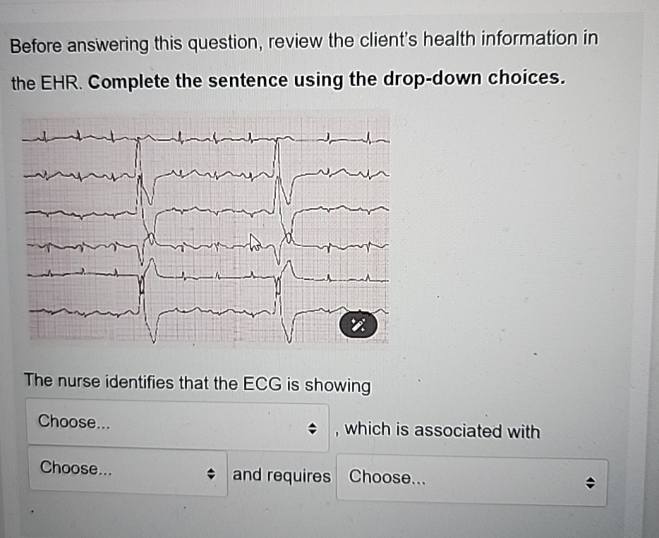 Before answering this question, review the client's | Chegg.com