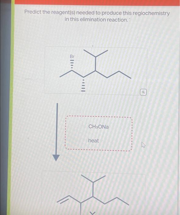 Solved Predict the reagent(s) needed to produce this | Chegg.com