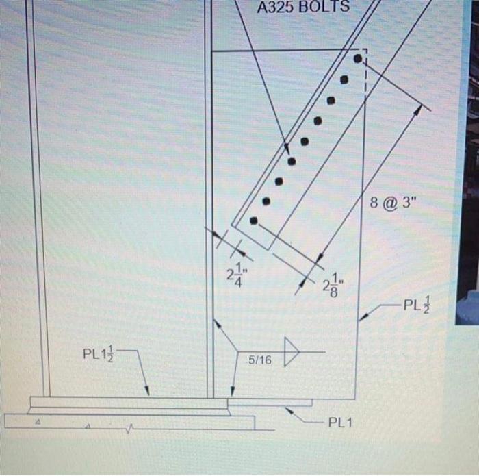 Solved A double-angle shape, 2L6x6x5/8 of A36 steel is used | Chegg.com