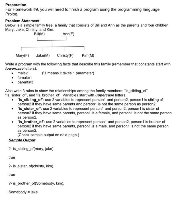 SWI-Prolog offers SWISH, the online environment to | Chegg.com