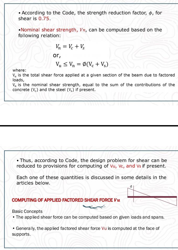 Solved Reinforcement Concrete Design solve the problem step | Chegg.com