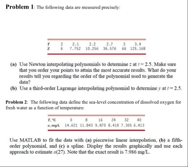 Solved Need some help with this assignment about numerical | Chegg.com