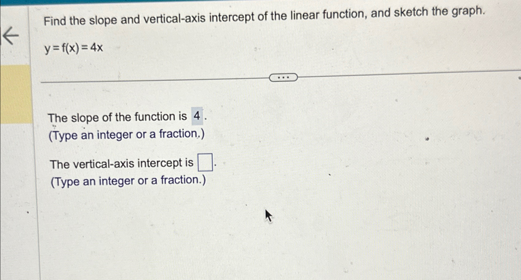 Solved Find the slope and vertical-axis intercept of the | Chegg.com
