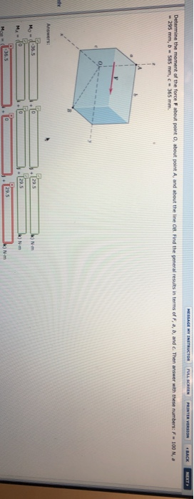 Solved MESSAGE MY INSTRUCTOR PULLSCREEN PRINTER VERSION BACK | Chegg.com