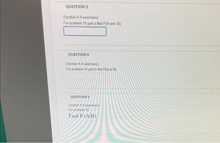 Solved (Section 4.4 exercises) For problem 15 part a find | Chegg.com