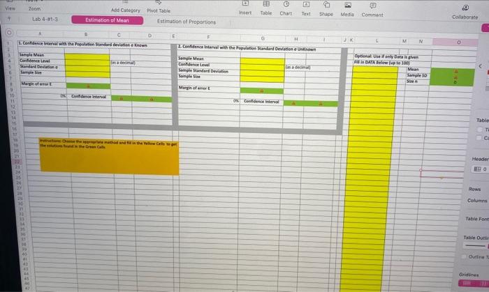 File Edit Insert Table Organize Format Arrange View 