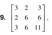 Solved Apply the shifted inverse power method to the matrix, | Chegg.com