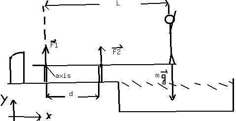Solved A diver is standing at the edge of the diving board | Chegg.com