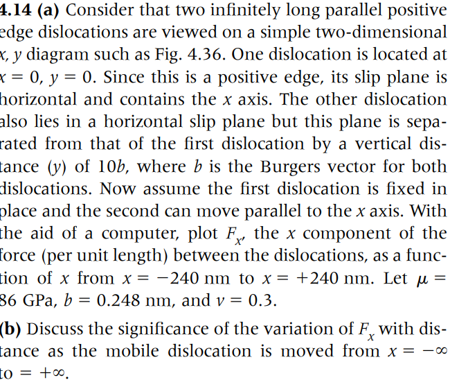 4.14 (a) ﻿Consider that two infinitely long parallel | Chegg.com