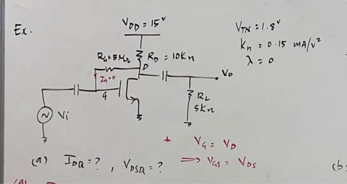 Solved solve the question by DC analysis and AC analysis1- | Chegg.com