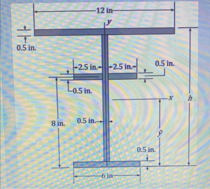 Solved Determine the centroid of the composite section | Chegg.com