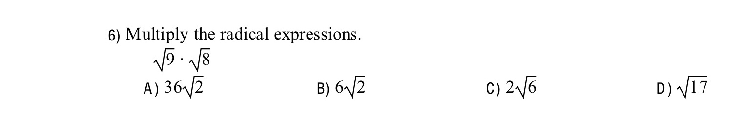 Solved Multiply the radical | Chegg.com