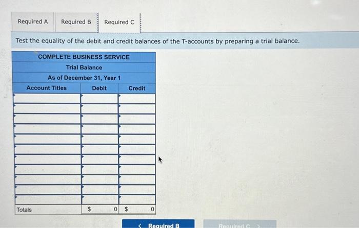 Solved The following events apply to Complete Business | Chegg.com